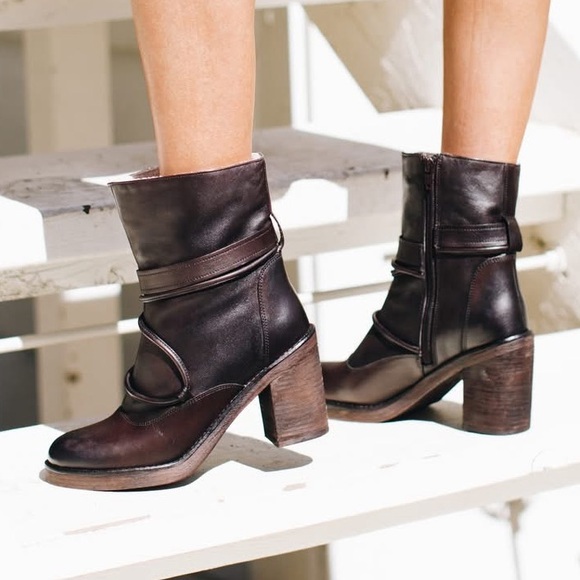 Vintage Foundry Co | Shoes | Vintage Foundry Denisa Brown Leather Boots ...